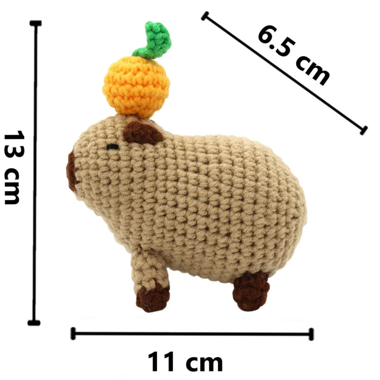 Chill Capybara DIY Crochet Kit