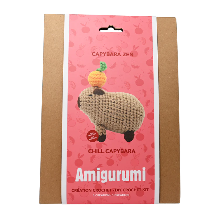 Chill Capybara DIY Crochet Kit